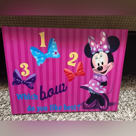 Disney | Other | Minnie Lightup Wall Display | Poshmark